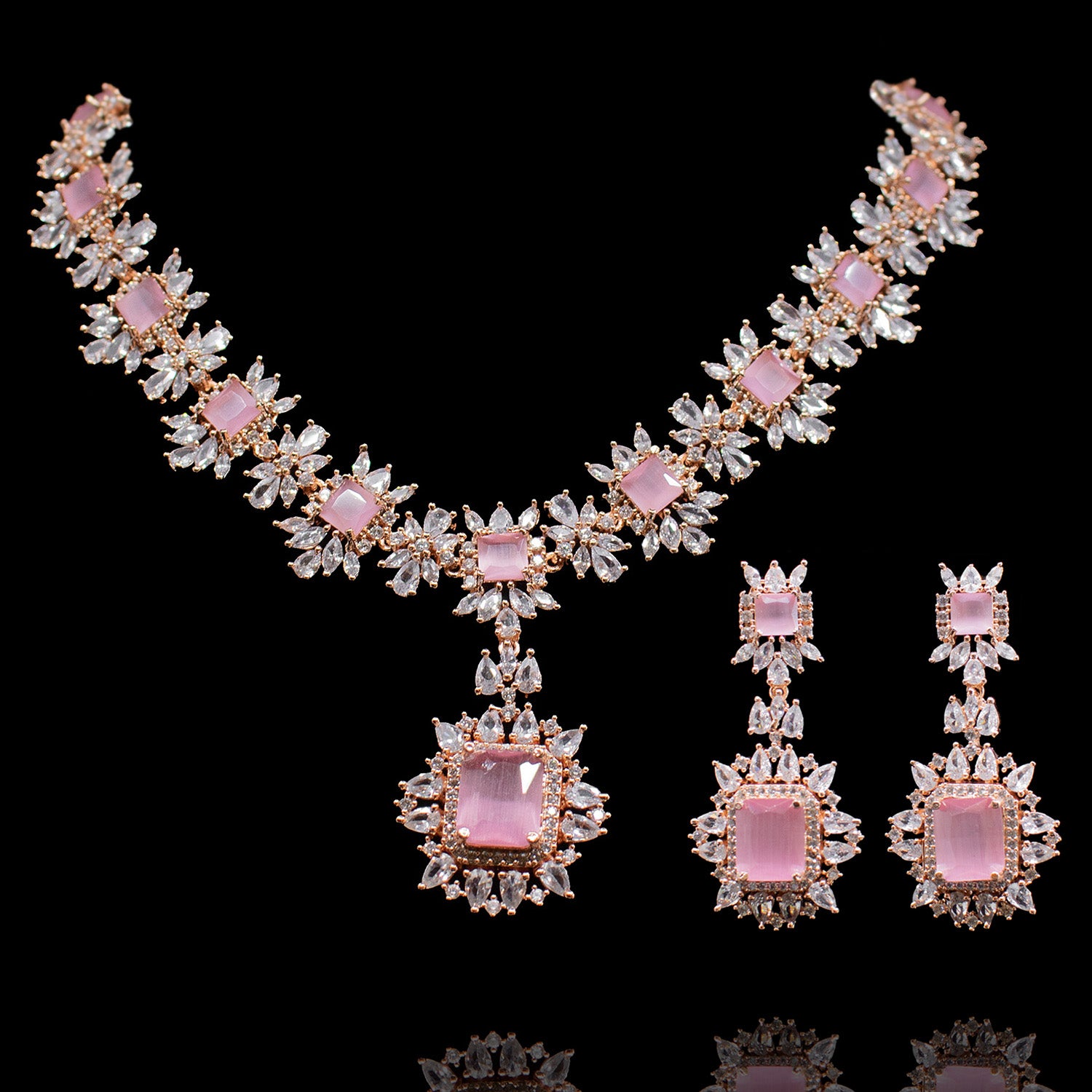 Almina Set Pink - Available in 3 Options – á La Couture